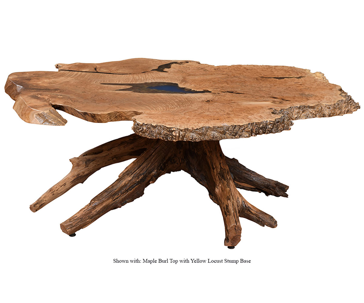 Burl Coffee Table – Schrock's Heritage Furniture